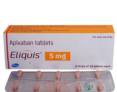 Eliquis 5mg Tablet At ₹ 430box Dube Nagar Nagpur Id 2854271507062