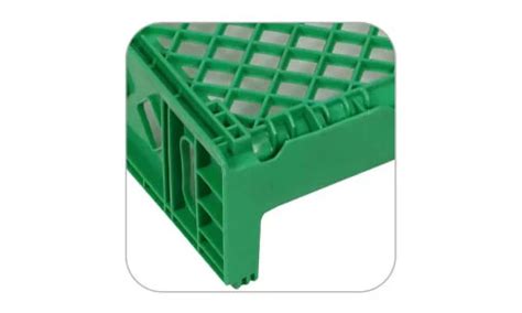 Mesh Stackable Vented Plastic Storage Bread Tray Large Bakery Crate