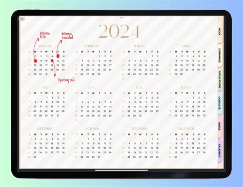 Digital Job Application Tracker Job Application Journal Job Tracker Etsy