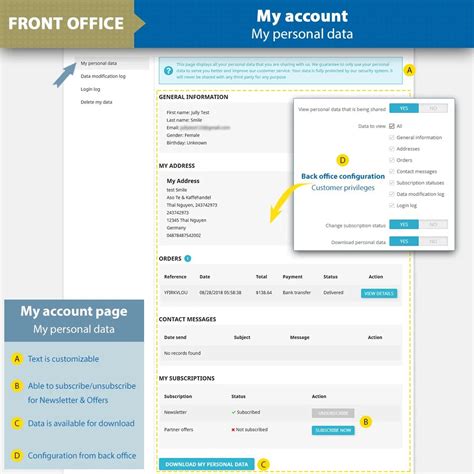 Gdpr Compliance Module For Prestashop Website