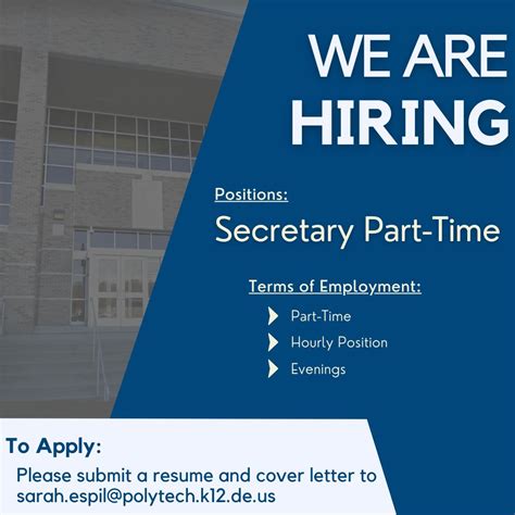 Polytech School District On Linkedin Hiring Polytechworks Adulteducation Careeropportunities