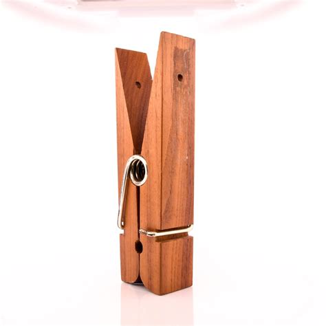 Larger Than Life Wooden Clothespin Statue Coffee Table Art Home Decor Etsy