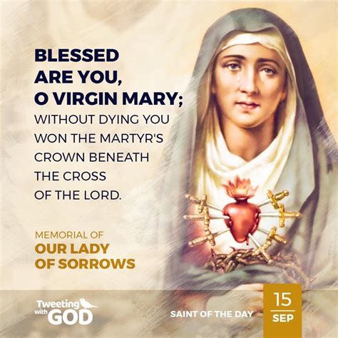 7 Lessons Learned From Devotion To Our Lady Of Sorrows Artofit