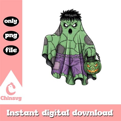 Hulk Ghost Hand Candy Halloween Png Halloween Hulk Png Chinsvg