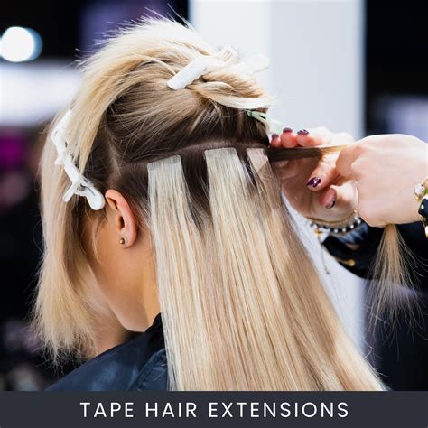Tape I Hair Extensions Tape Extensions Silver 20stk Tapes 50gram