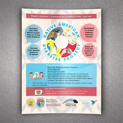 Logo And Flyer Project Angel Food Usc On Behance