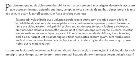 Block Quotes And Pull Quotes J M Elliott