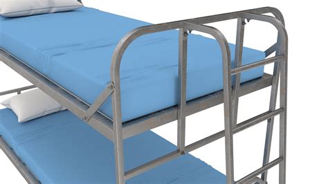 3d Model Prison Bed Turbosquid 2257821