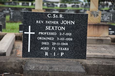 Rev Fr John Patrick Sexton 1895 1968 Find A Grave Memorial