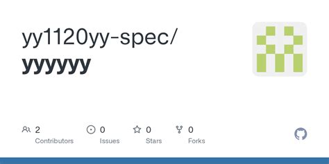 Github Yy1120yy Specyyyyyy