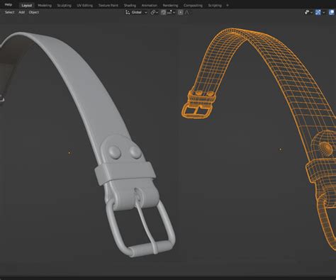 Artstation Belt Curve Brushes Zbrush And Blender Game Readyuved
