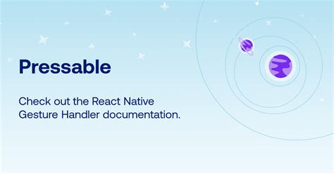 Pressable React Native Gesture Handler