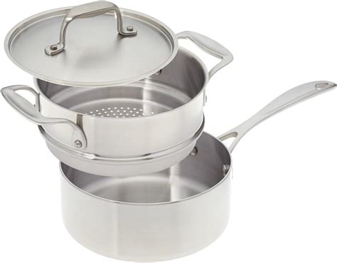 American Kitchen Cookware Stainless Steel 2 Quart Covered