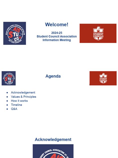 Student Council Launch Assembly Presentation Pdf