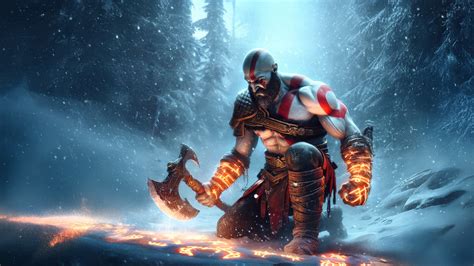 Kratos One Man Army Wallpaperhd Games Wallpapers4k Wallpapersimages