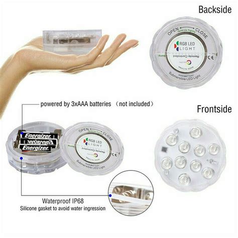 Remote Control Color Colored Led Light Boundery St Vicedeal