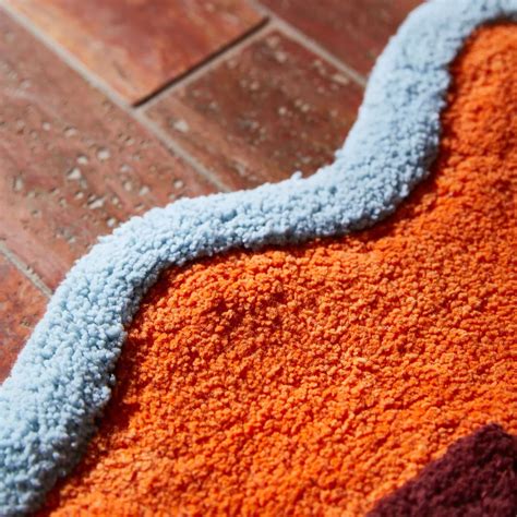 Sage X Clare Amalie Nudie Bath Mat Orangerie Tea Pea