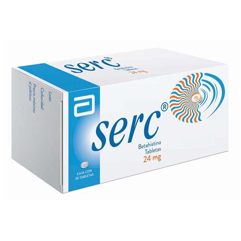 Serc 24mg Tabletas C 30