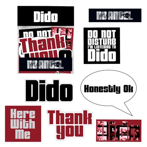 Dido Sticker Set Official Store