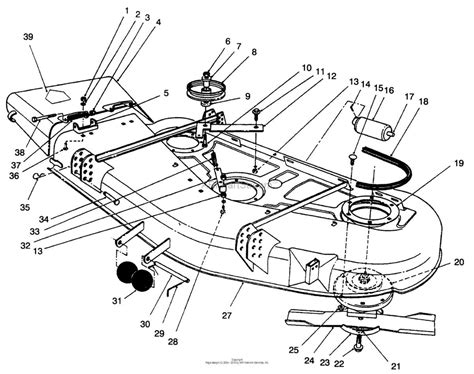 Understanding The Components A Comprehensive Guide To Mower Deck Parts