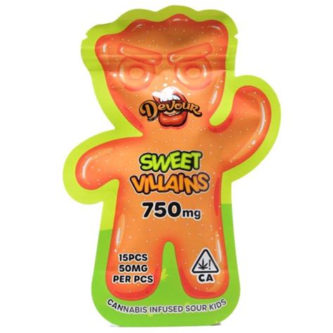Devour Edibles 750mg Sweet Villains Cali Canna