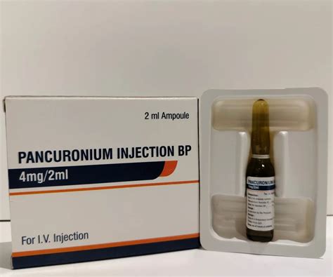 Pancuronium Injection At Best Price In Vadodara By Centurion Healthcare