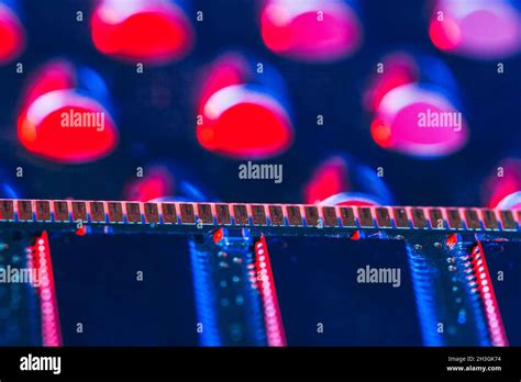 Computer Random Access Memory RAM Close Up Stock Photo Alamy