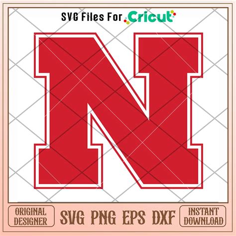 Nebraska Cornhuskers Logo Svg Nebraska Cornhuskers Svg Ncaa Svg Svg