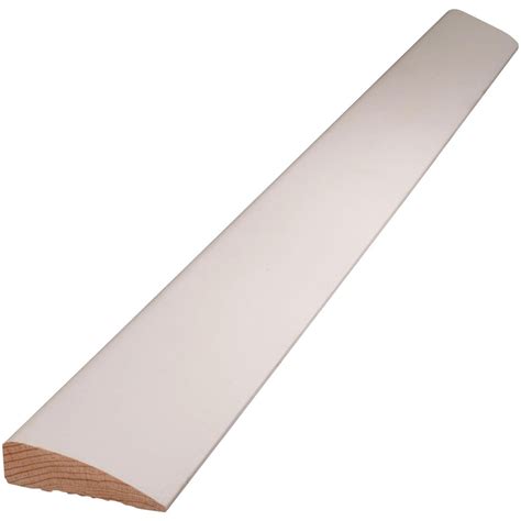 Alexandria Moulding 1116 In W X 2 14 In H X 7 Ft L White Finger