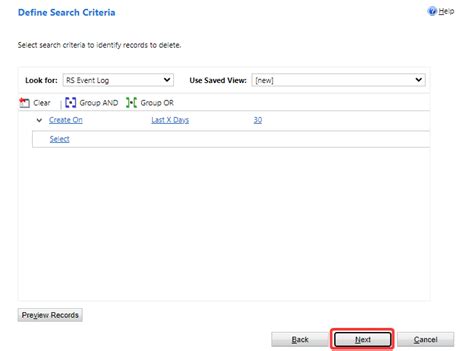 report scheduler clean up