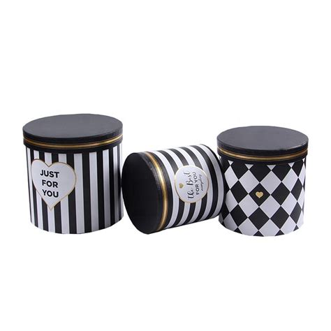 High Quality Gold Foil Logo Cardboard Paper Round Tube Cylindrical