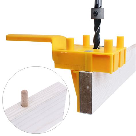 Woodworking Dowel Jig Set Drill Guide With Dirll Bit Pocket Hole Jig