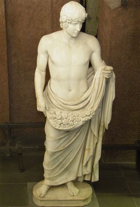 Following Hadrian Portraits Of Antinous