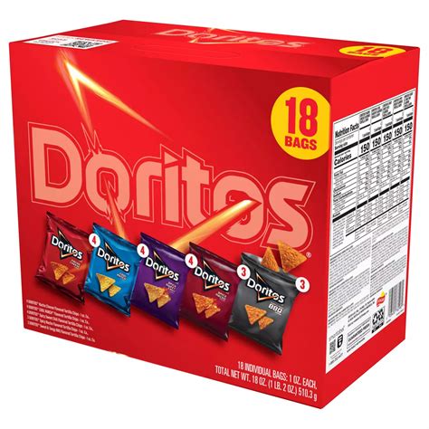 Doritos Tortilla Chips Multipack 1 Oz Bags Shop Chips At H E B