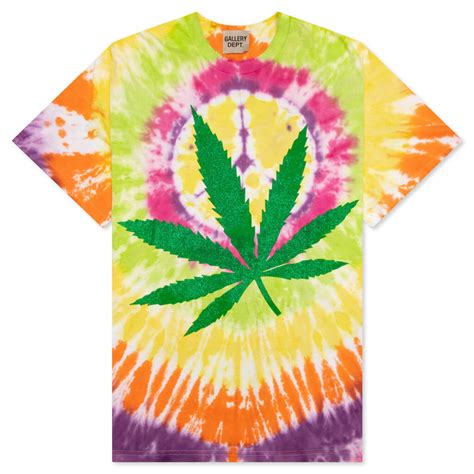 Weed Tee Tie Dye Feature