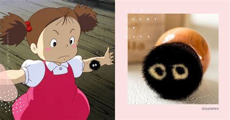 《龍貓》小煤炭化身刷具！吉卜力×熊野筆「灰塵精靈」進駐化妝包，無辜眼神可愛破表 Line購物