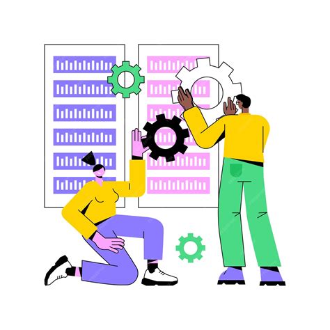 Premium Vector Big Data Tools Abstract Concept Vector Illustration