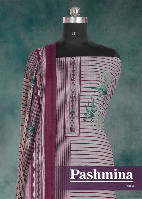 Bipson Presents Pashmina 5003a 5003d Series Woollen Pashmina Print