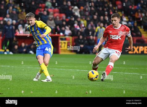 London England 22nd Nov 2025 Cameron Bragg And Greg Docherty During