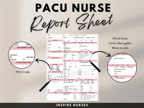 Pacu Nurse Report Sheet Pacu Nursing Report Sheet Pacu Nurse Handoff