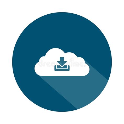 Download From Cloud Badge On White Stock Illustration Illustration Of Speedy File 303872719