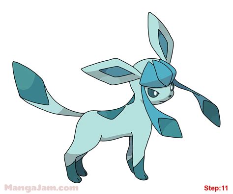 Glaceon Drawing At Getdrawings Free Download