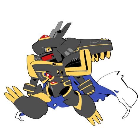 Safebooru Alphamon Armor Black Armor Black Helmet Chibi Dawu233