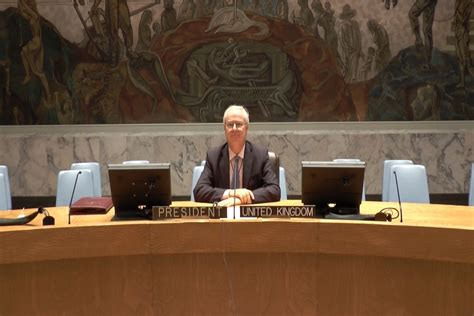 Uk Presidency Of Security Council June 2013 Govuk