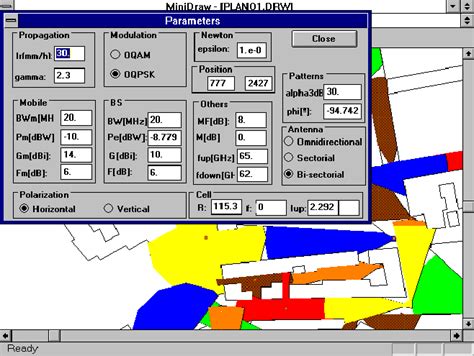 Window Showing Results Of Frequency Assignment Download Scientific