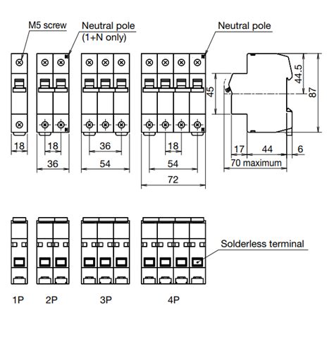 Mcb Mitsubishi Bh D Series Mitatech Vn