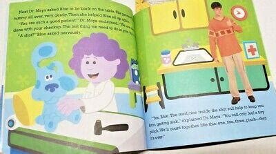 3 Nickelodeon Blues Clues Books Treasure Hunt Doctor Check Up Crayon