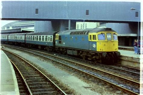 35mm Railway Colour Negative Class 33 023 At Bristol £175 Picclick Uk