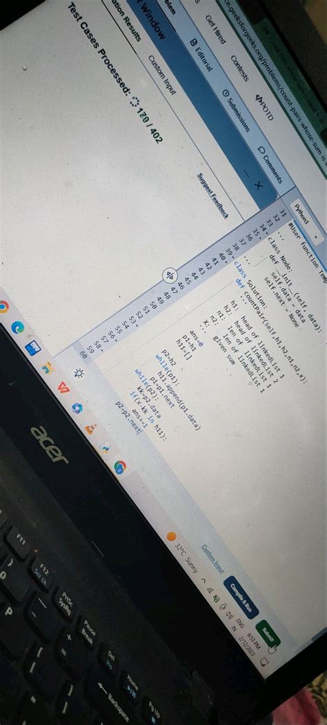 Sai Sandeep Akula On Linkedin Coding Dsacoding Python Nevergiveup Learnfrommistakes