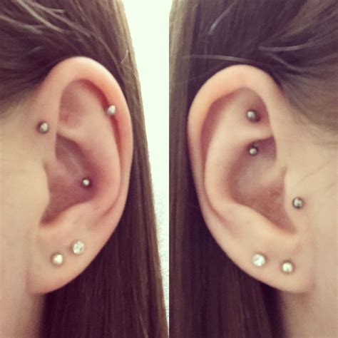 Rook Piercing Tragus Piercing Helix Piercing Forward Helix Piercing
